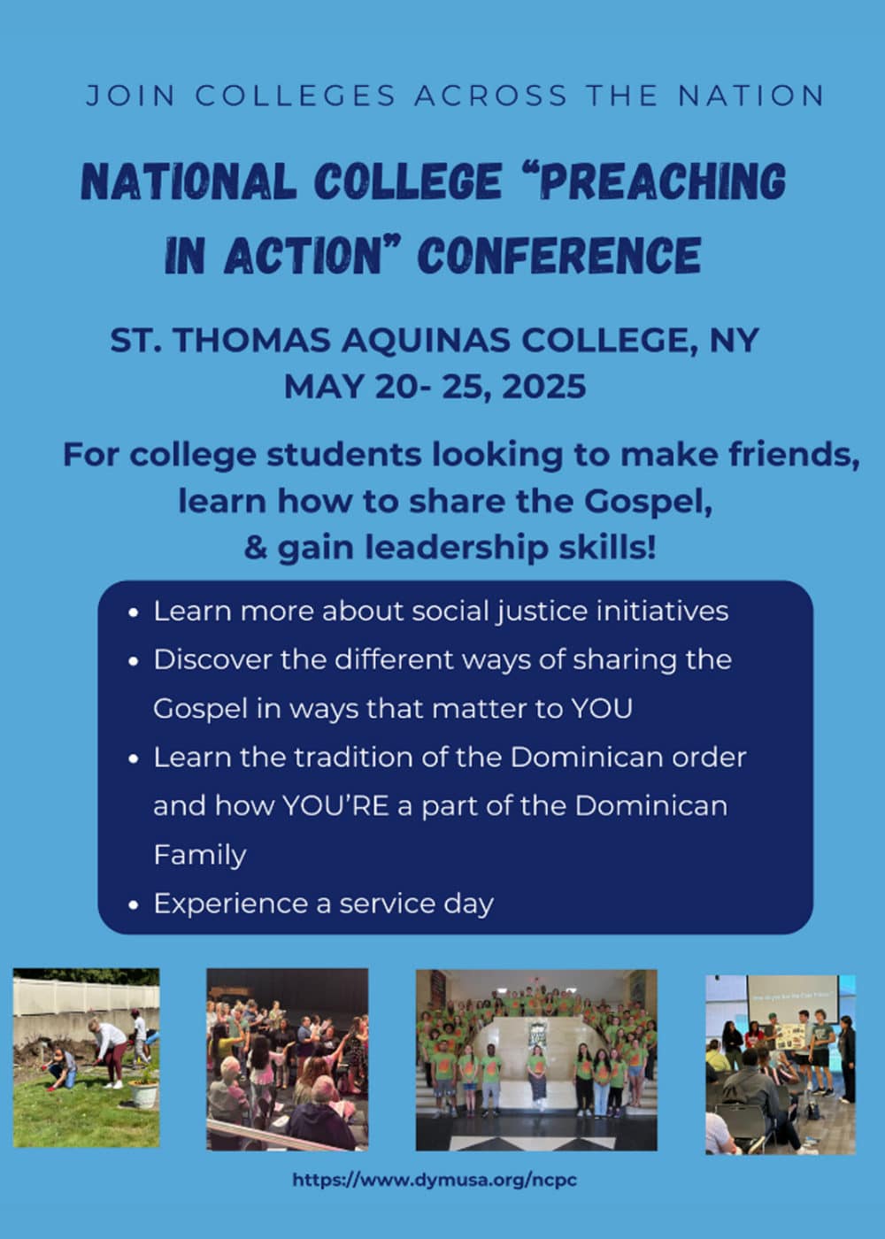 DYM 2025 Preaching Conference | Sisters of St. Dominic
