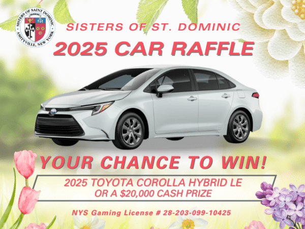 Car Raffle (SOLD OUT!) | Sisters of St. Dominic